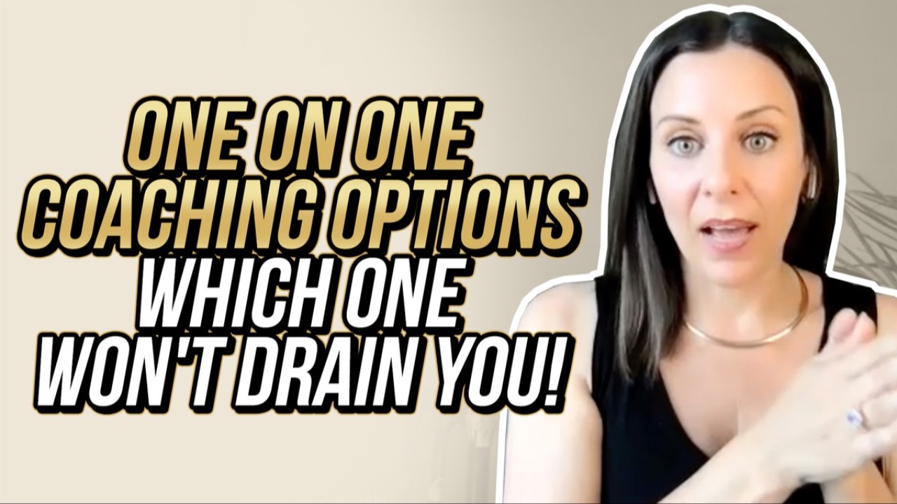 One On One Coaching Options: Which One Won’t Drain You?