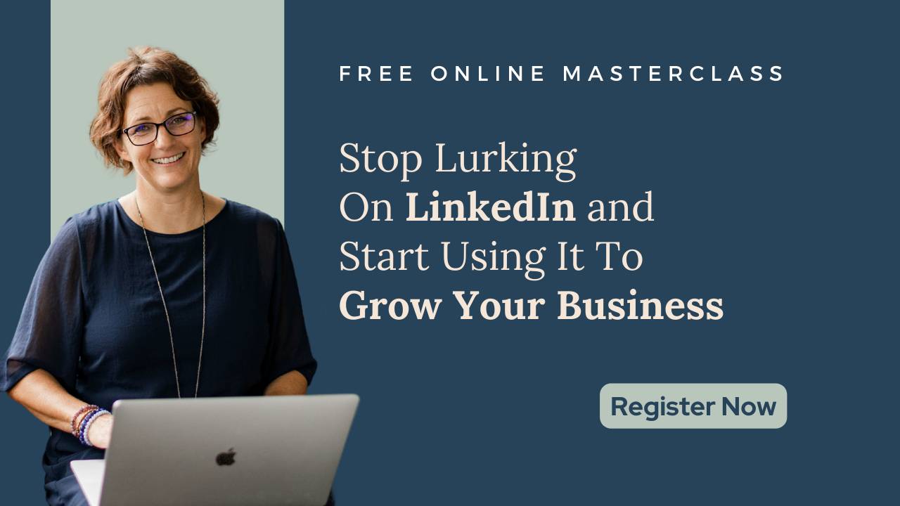 Free LinkedIn For Lurkers Masterclass Registration Page