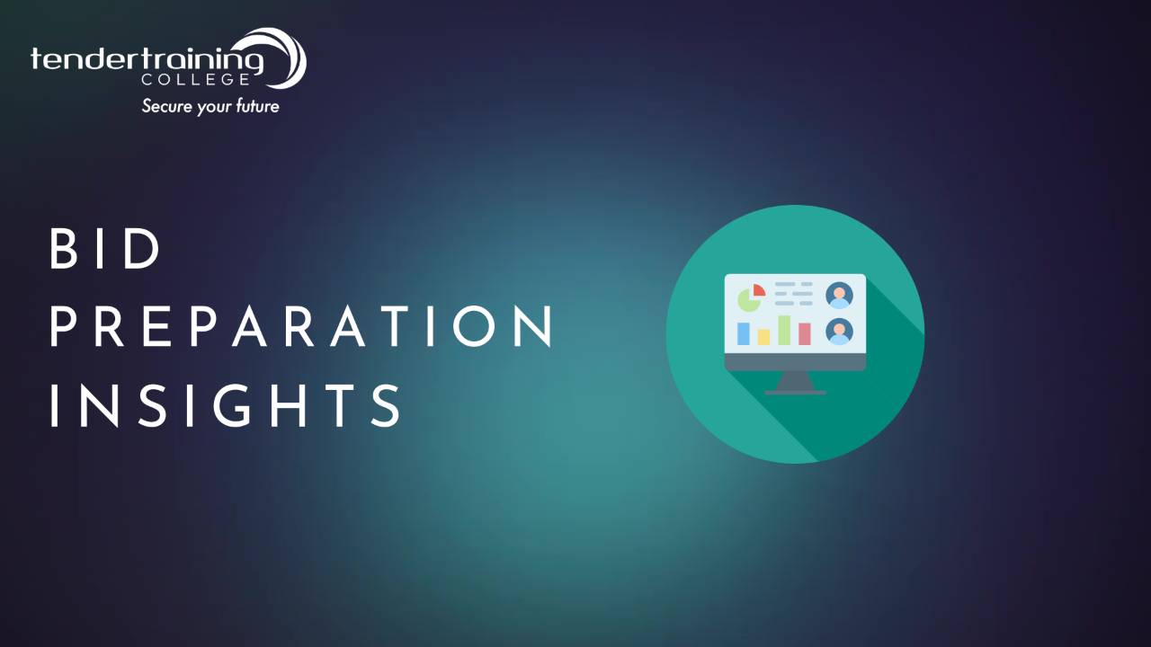 Bid preparation insights to improve your outcomes and performance
