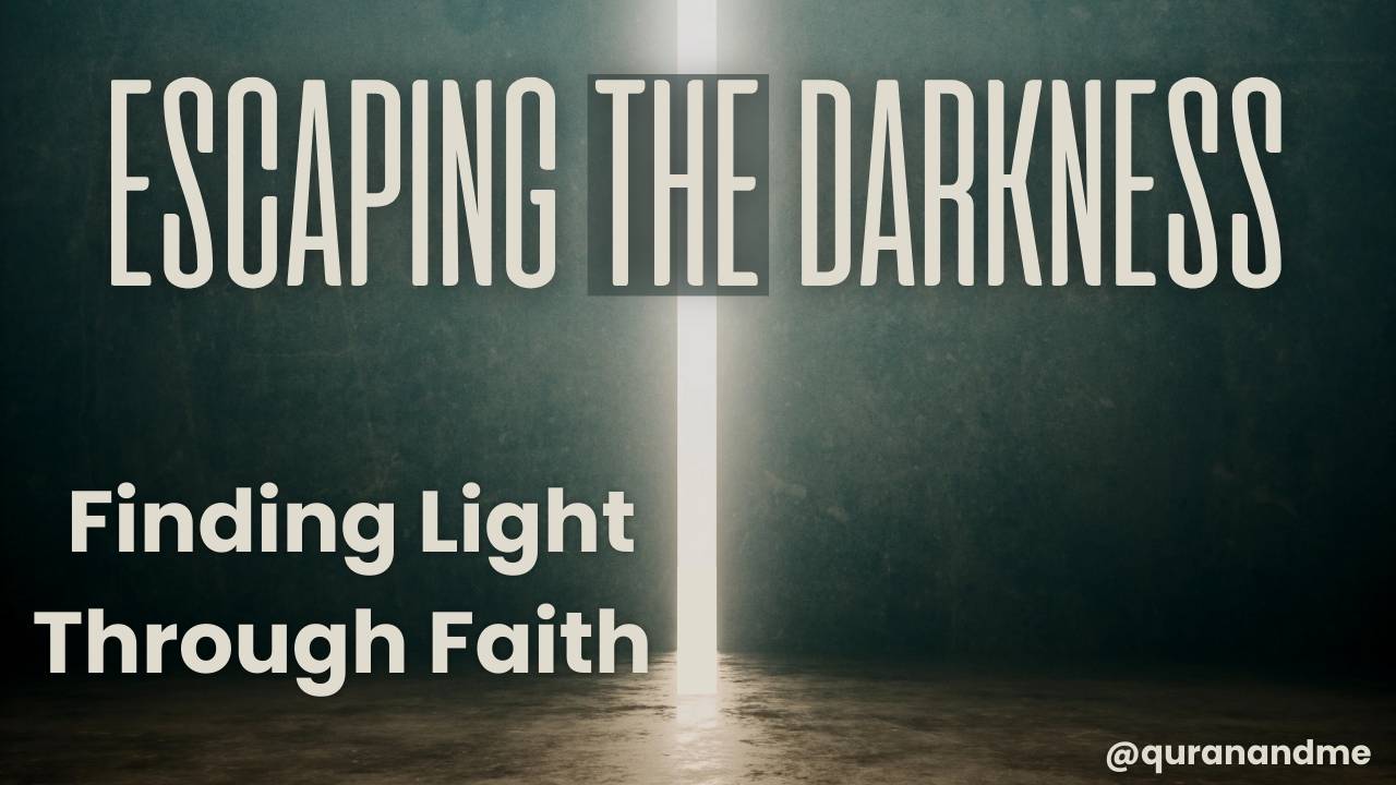 Escaping The Darkness: Finding Light Through Faith