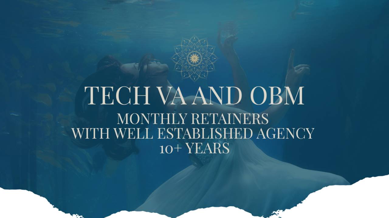Tech VA and OBM Monthly Retainers