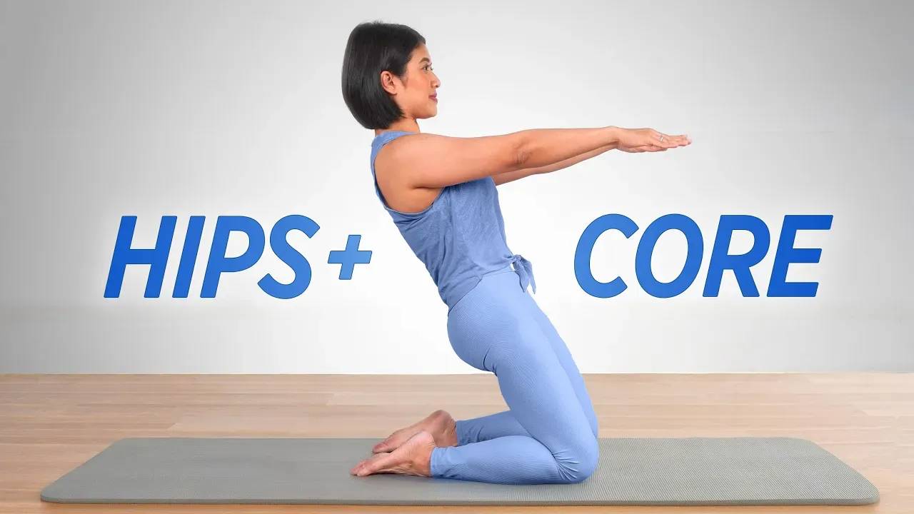 15 min Hips & Core Workout: Improved your Posture & Flexibility