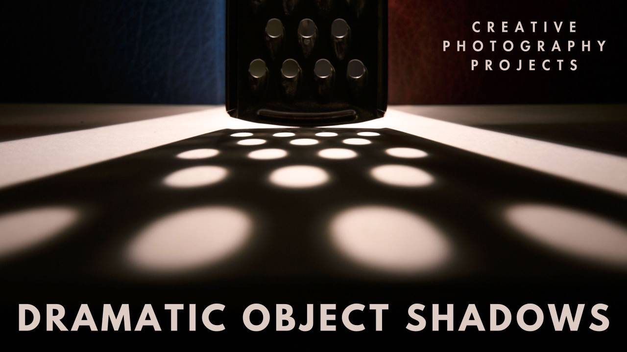Dramatic object shadows: Creative photography project