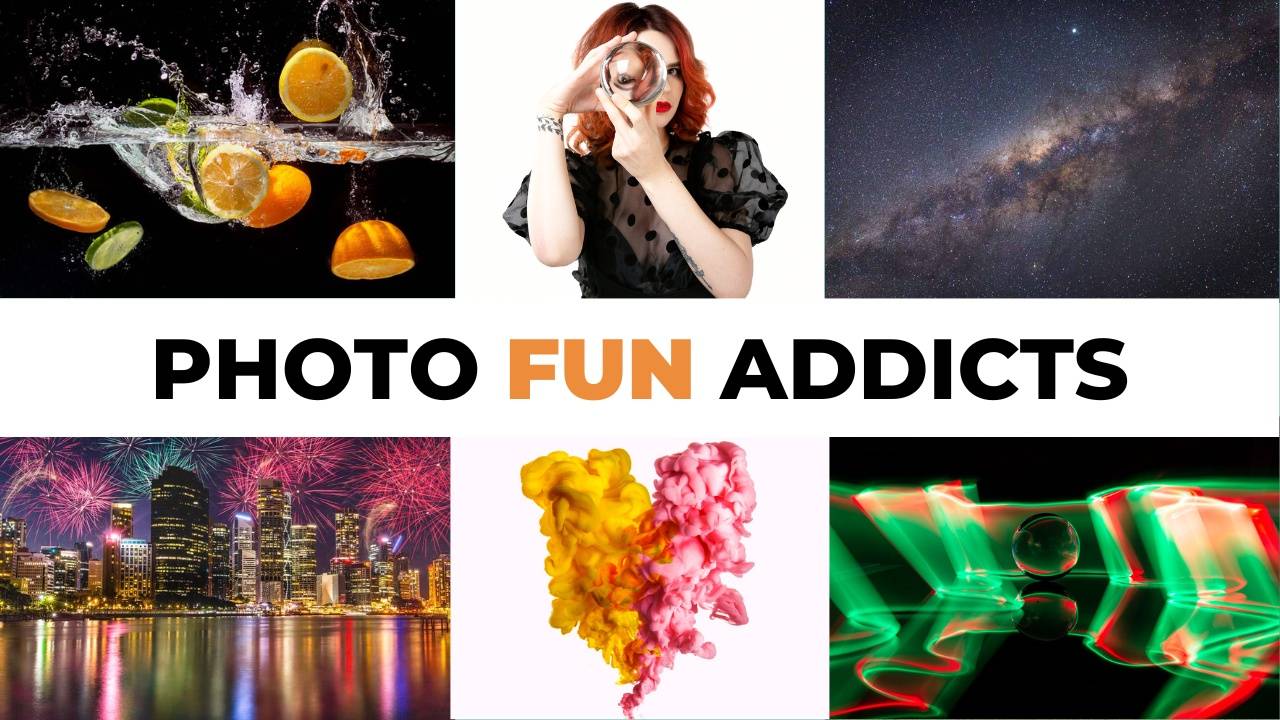 Your ULTIMATE library of easy step-by-step creative photography ideas