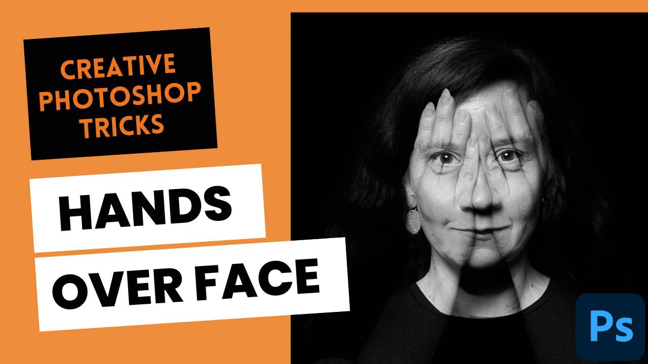 Creative photography idea: Hands over face