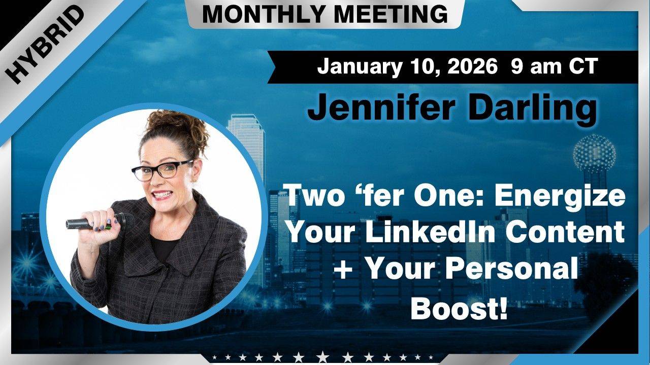 NSA-NT January 2026 Monthly Meeting with Jennifer Darling