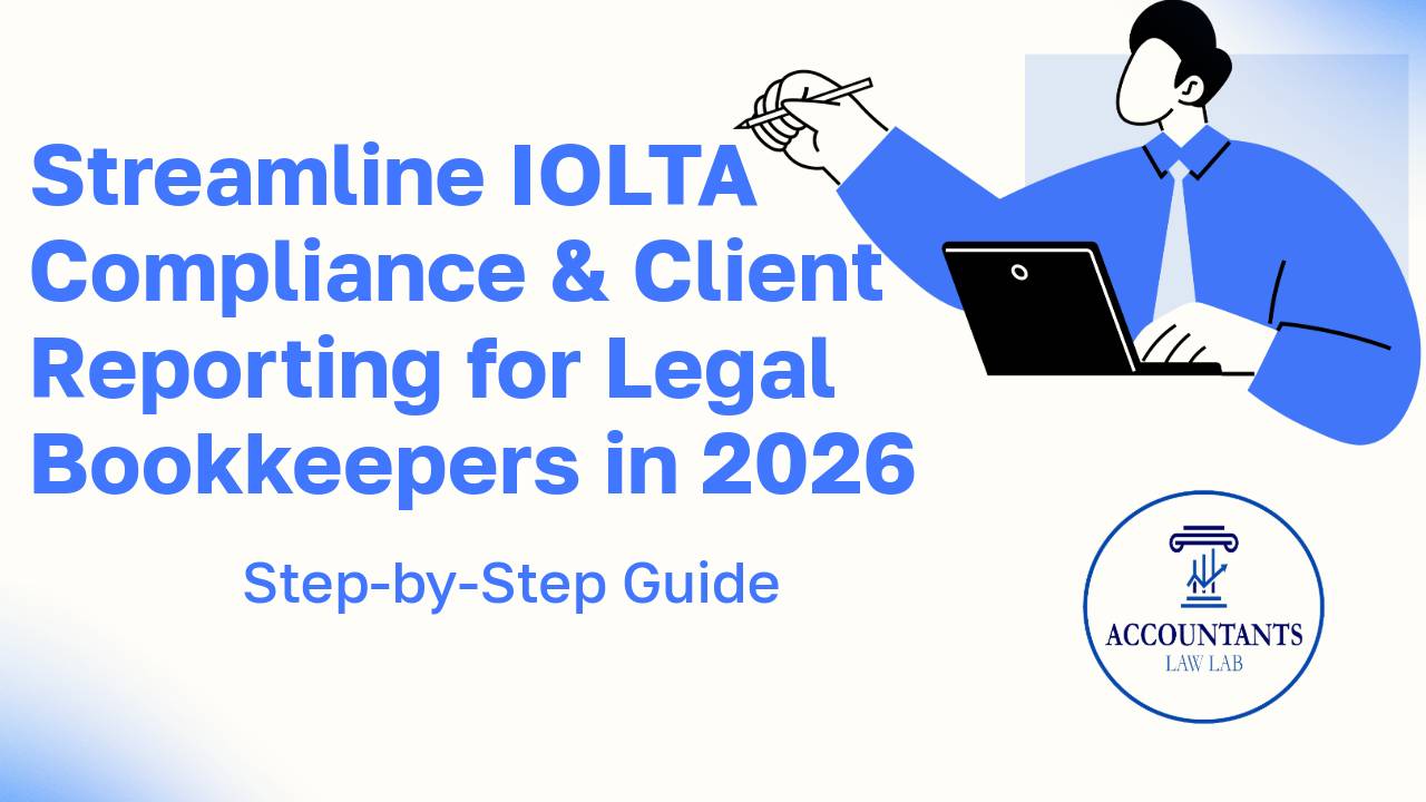 Streamline IOLTA Compliance & Client Reporting