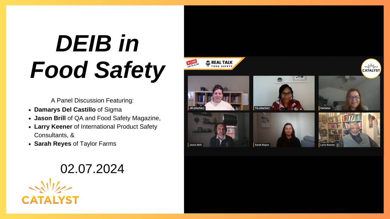 Perspectives on DEIB In Food Safety
