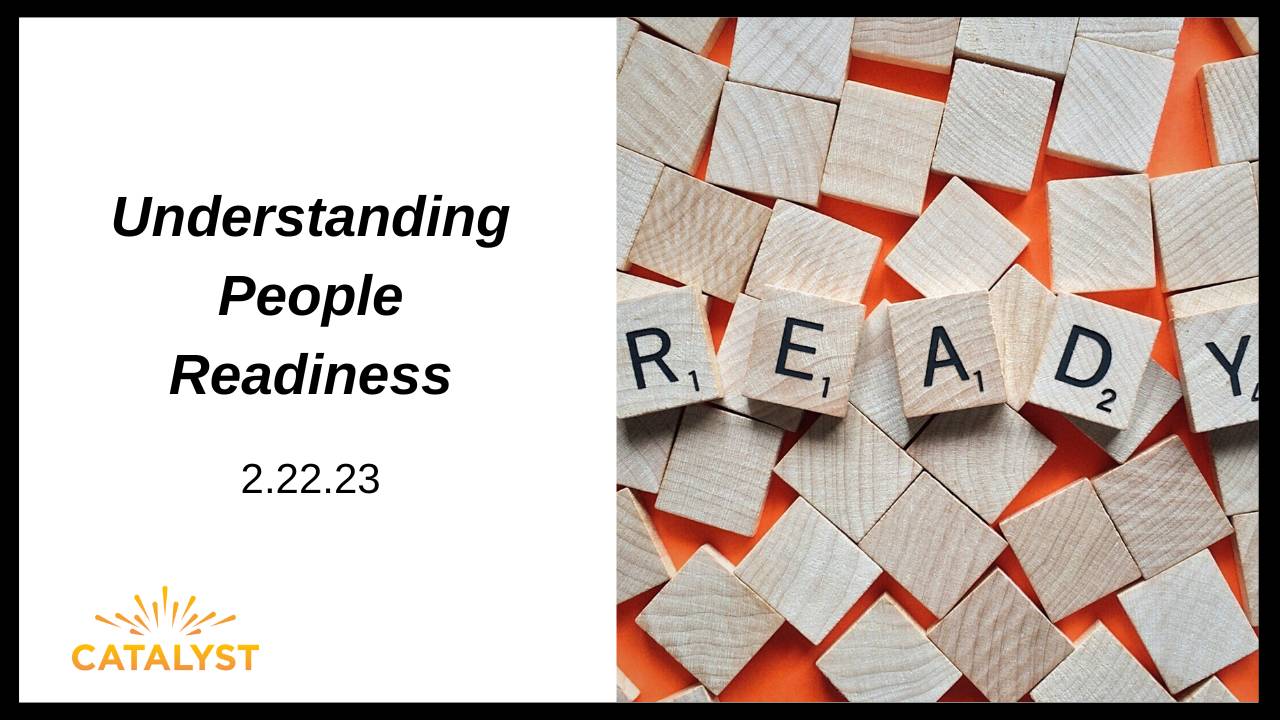 Understanding People Readiness