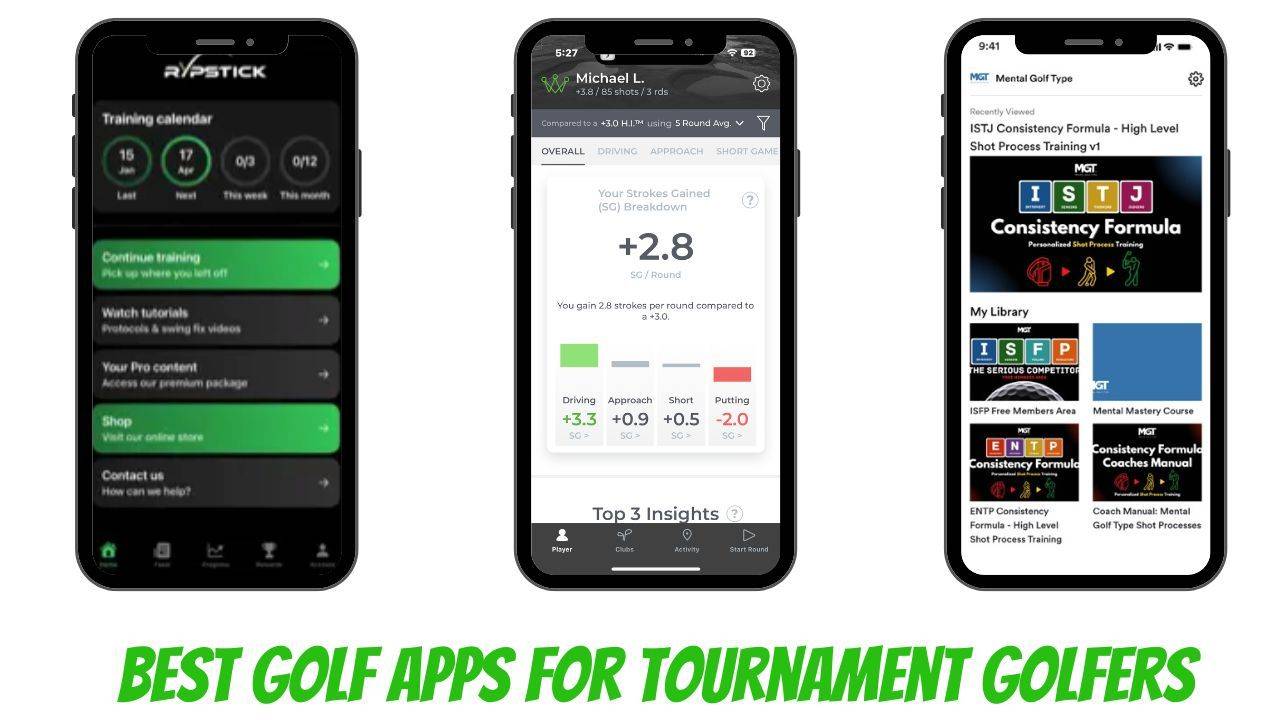 7 Best Golf Apps for Competitive Golfers: Play Better Under Pressure