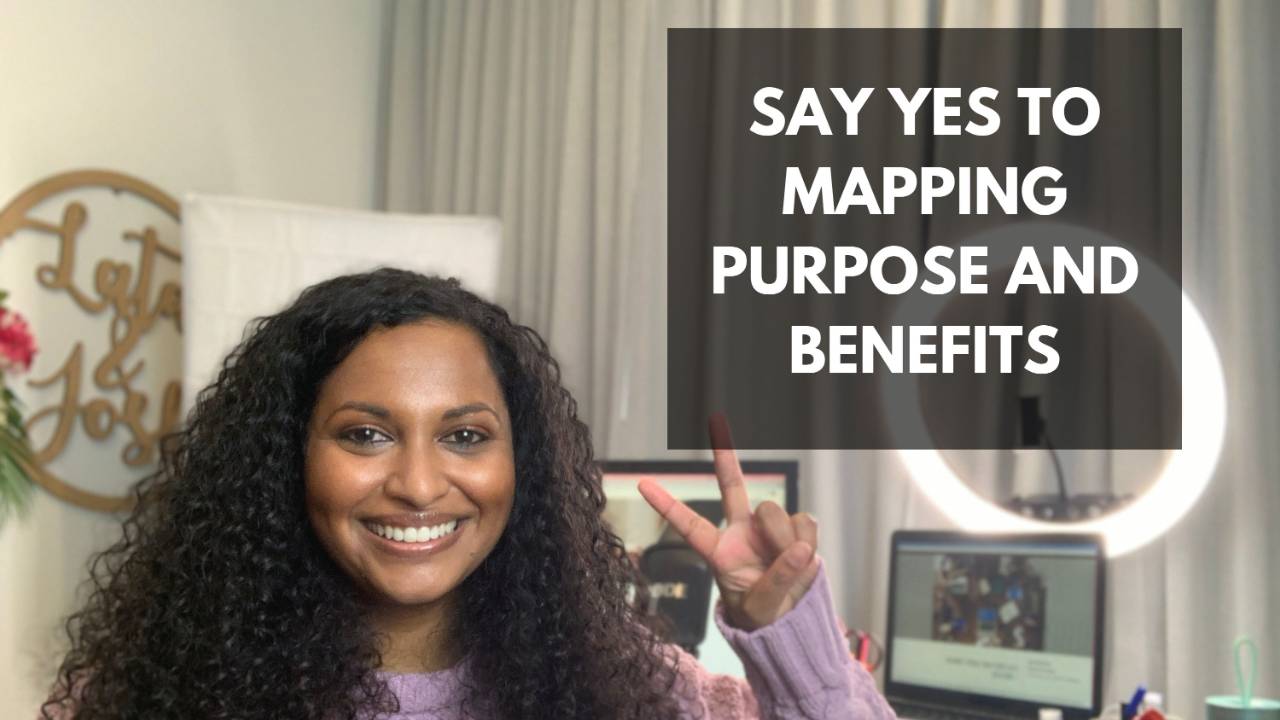Blog - Say yes to mapping purpose and benefits