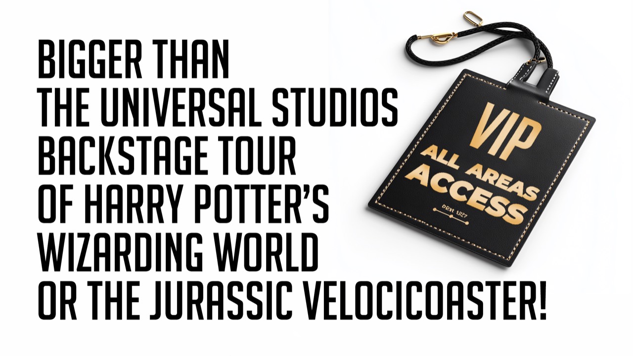 Get YOUR VIP All Areas Access Pass!