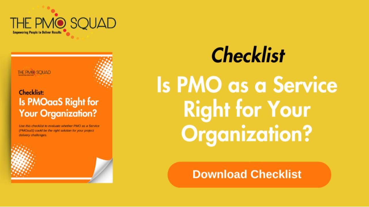 PMO as a Service Checklist | The PMO Squad
