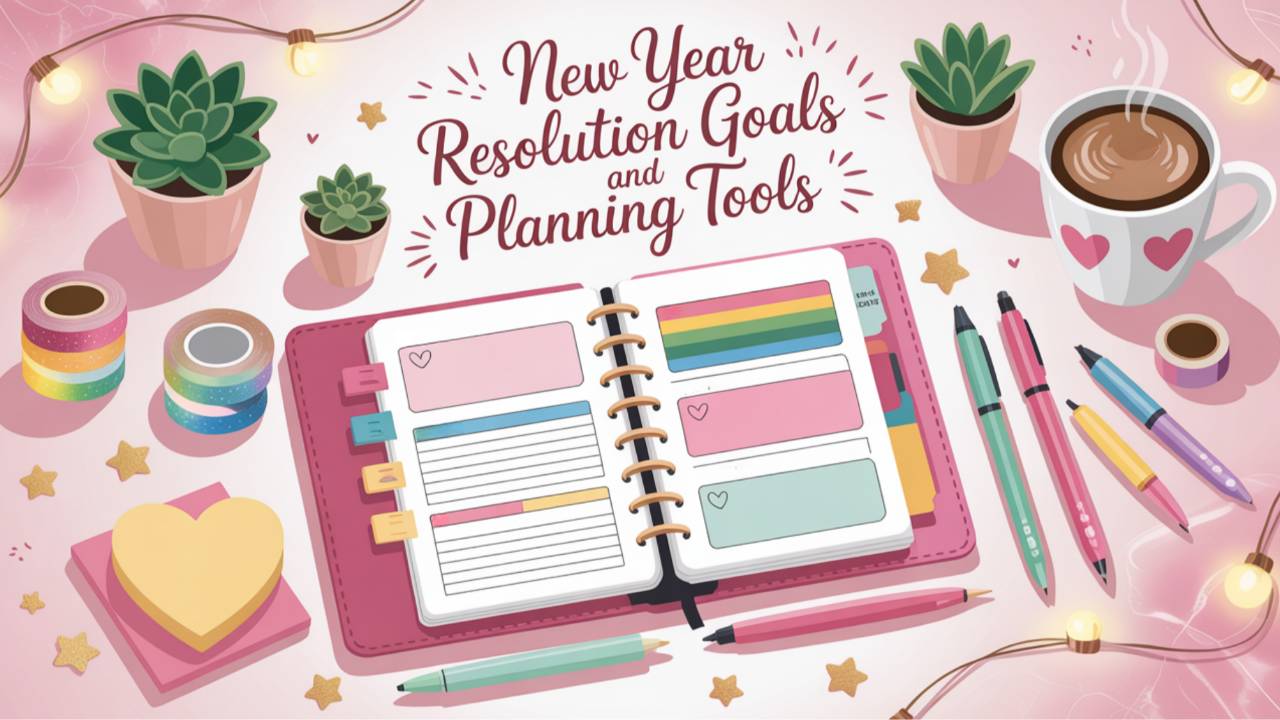 NEW YEAR RESOLUTION GOALS AND PLANNING TOOLS