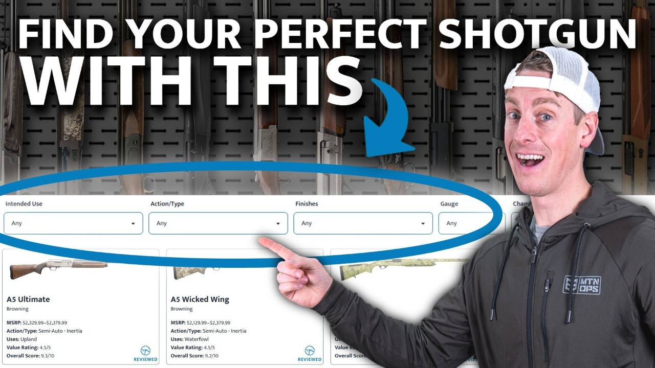 New Tool Makes Finding Your Perfect Shotgun Easy