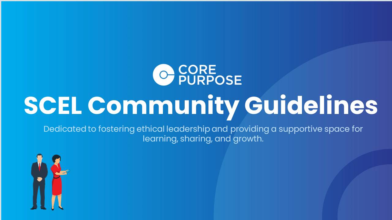 SCEL Community Guidelines