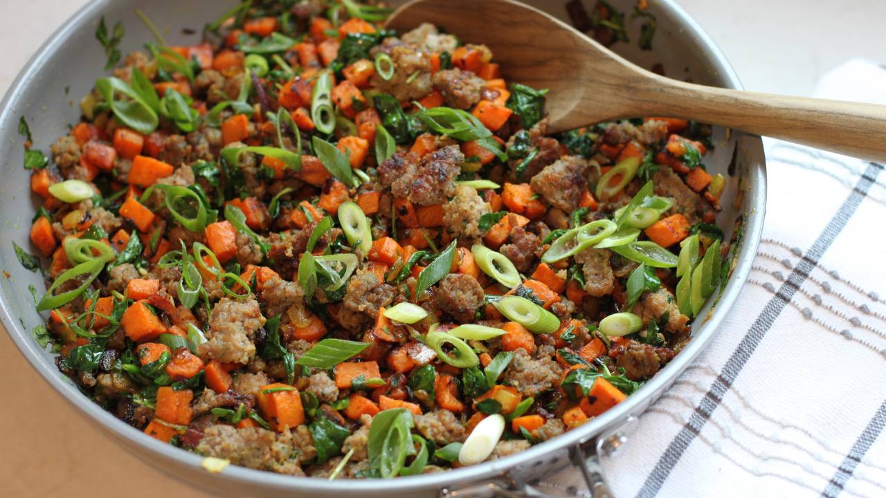 Green and Orange Powerhouse Hash