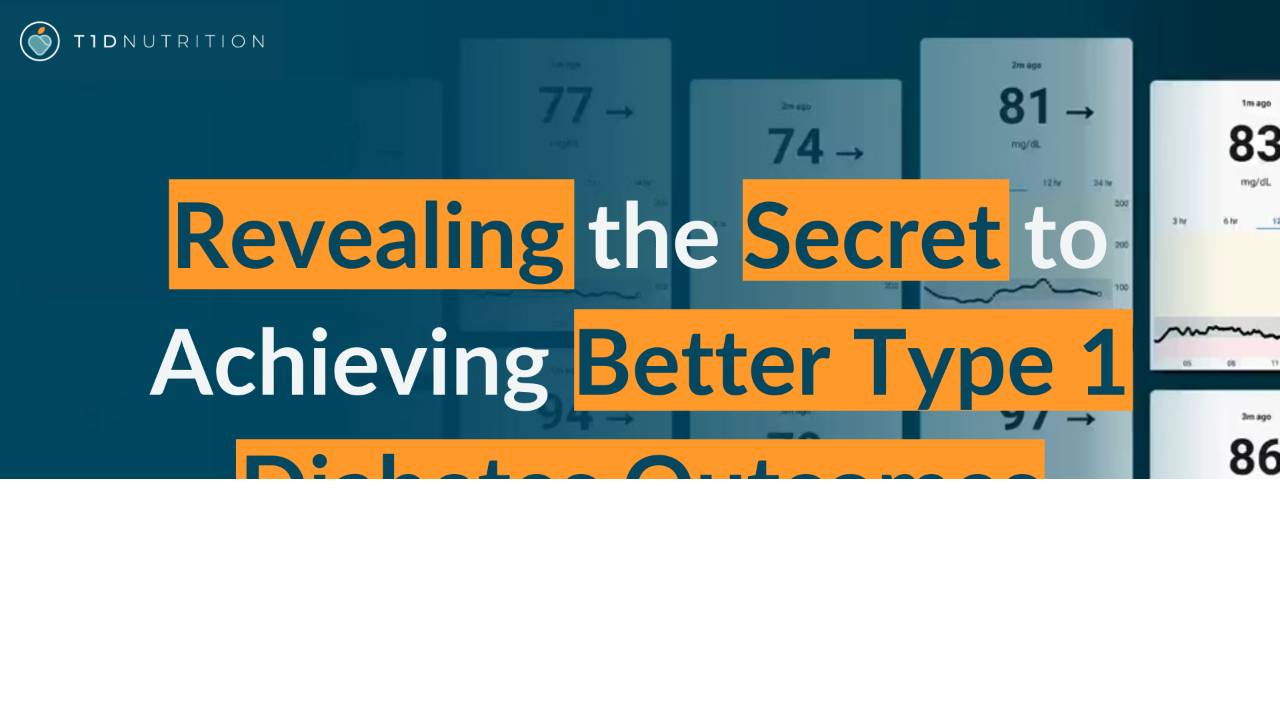 Revealing the Secret to Achieving Better Type 1 Diabetes Outcomes