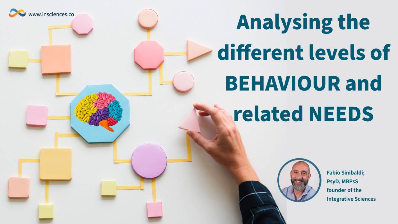 Analysing the different levels of Behaviour and related Needs + Tools