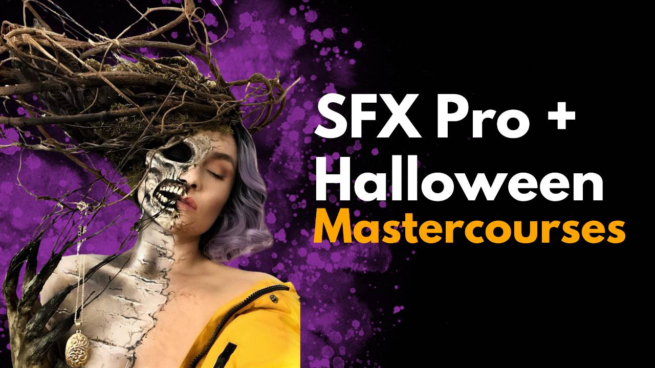 Master the Pro SFX techniques and use them to create Halloween looks!