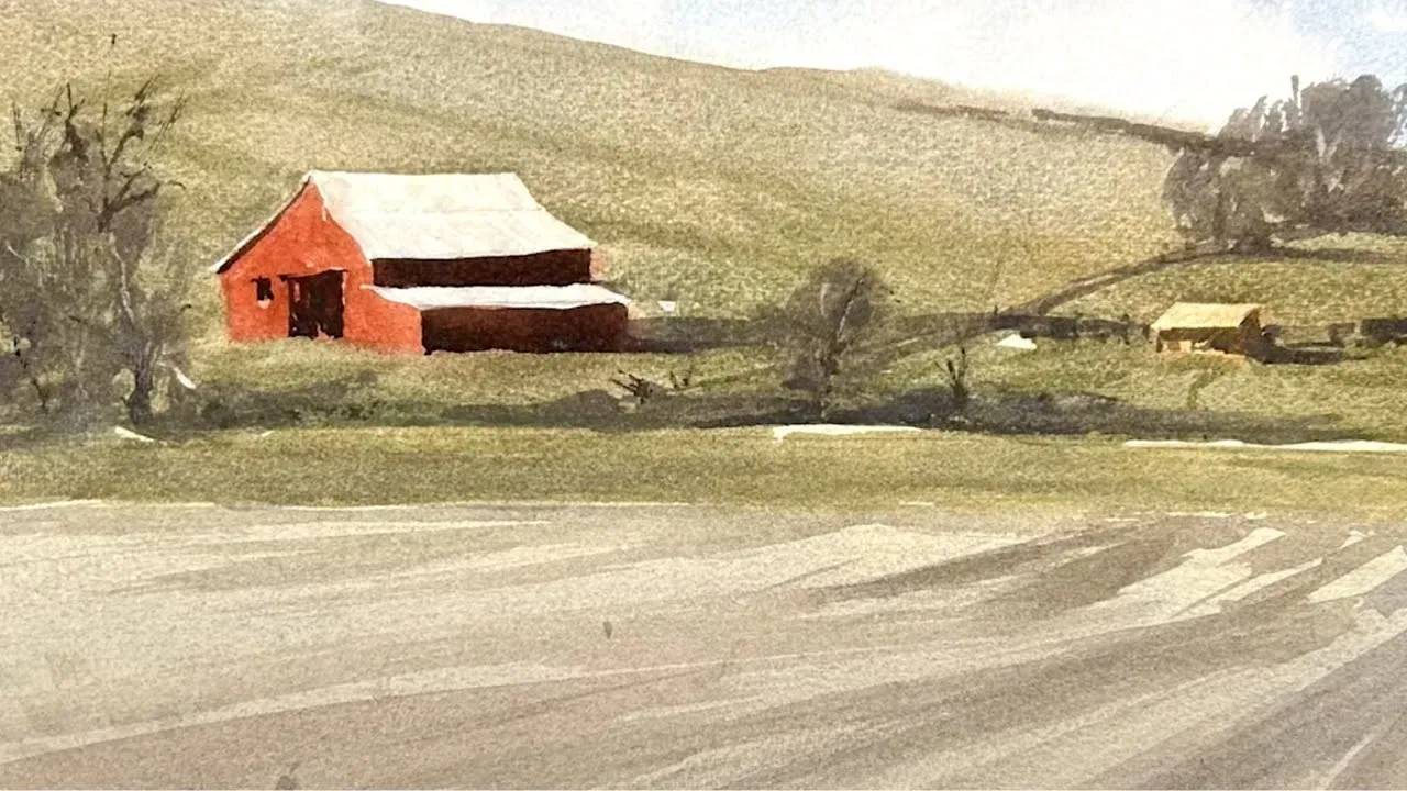 Step-by-step Watercolor Landscape | Learn to Paint Watercolor