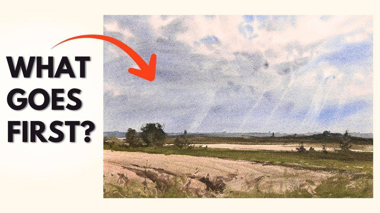 Simple Mantra | Learn to Paint Watercolor