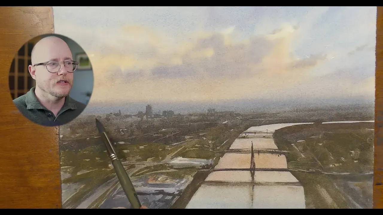 Depth in a Painting | Learn to Paint Watercolor