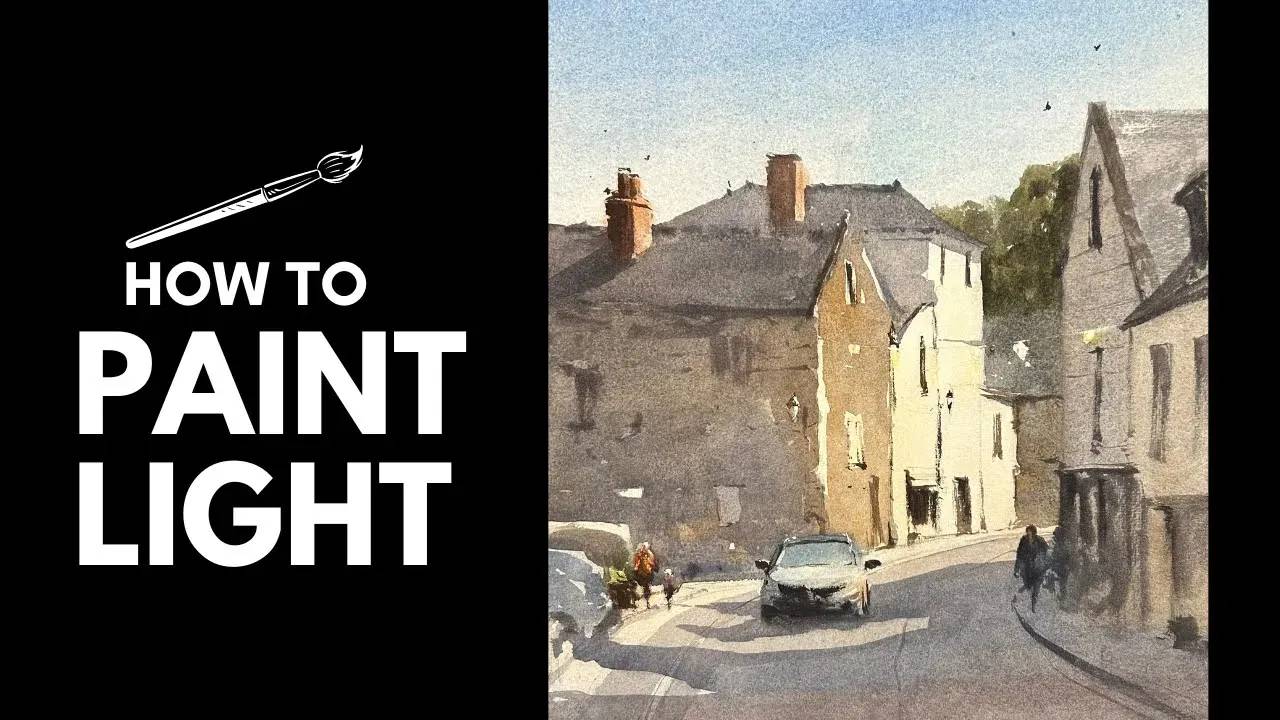 Watercolor Street Scene | Learn to Paint Watercolor
