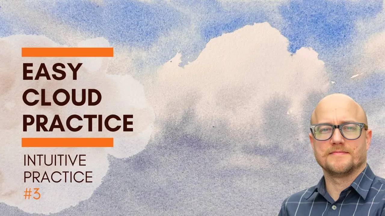 Cloud Practice | Learn to Paint Watercolor