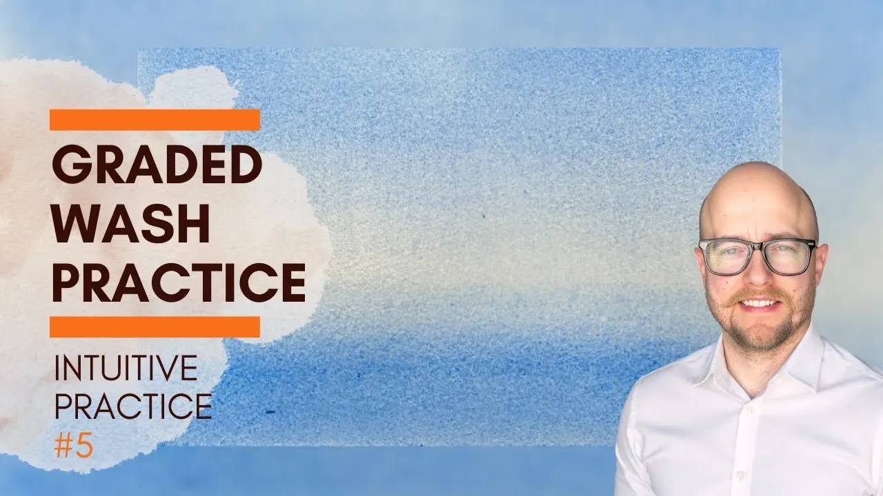 Graded Watercolor Wash | Learn to Paint Watercolor
