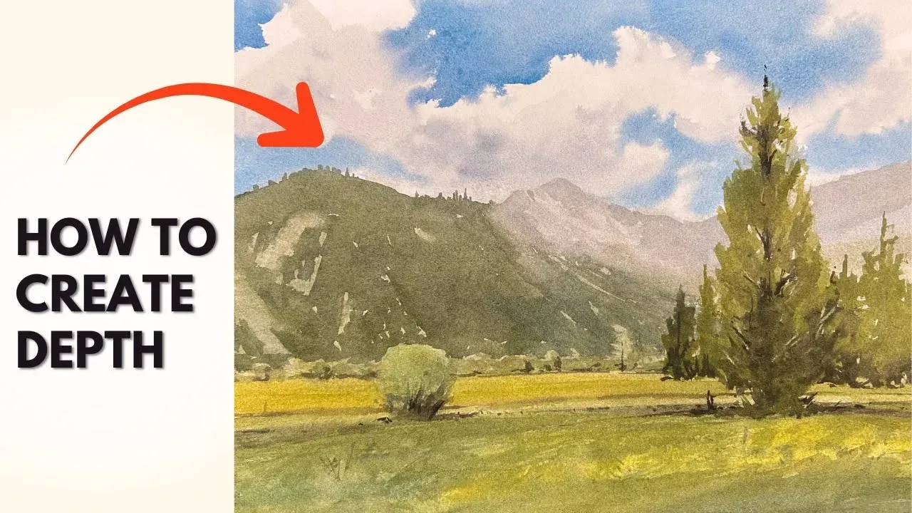 Creating Depth | Learn to Paint Watercolor