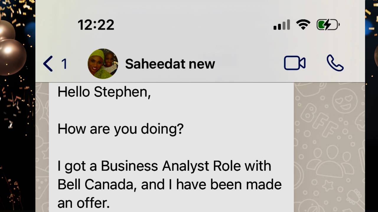 Triple Your Salary: Saheedat's Journey from Retail to Tech with TCA