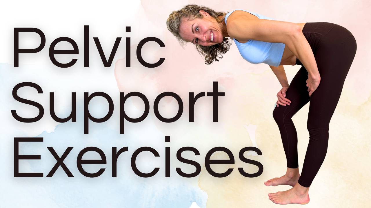 Standing Pelvic Support Exercises
