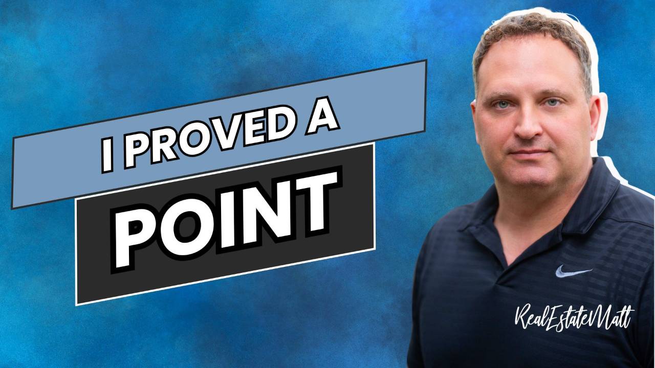 How I Proved a Point