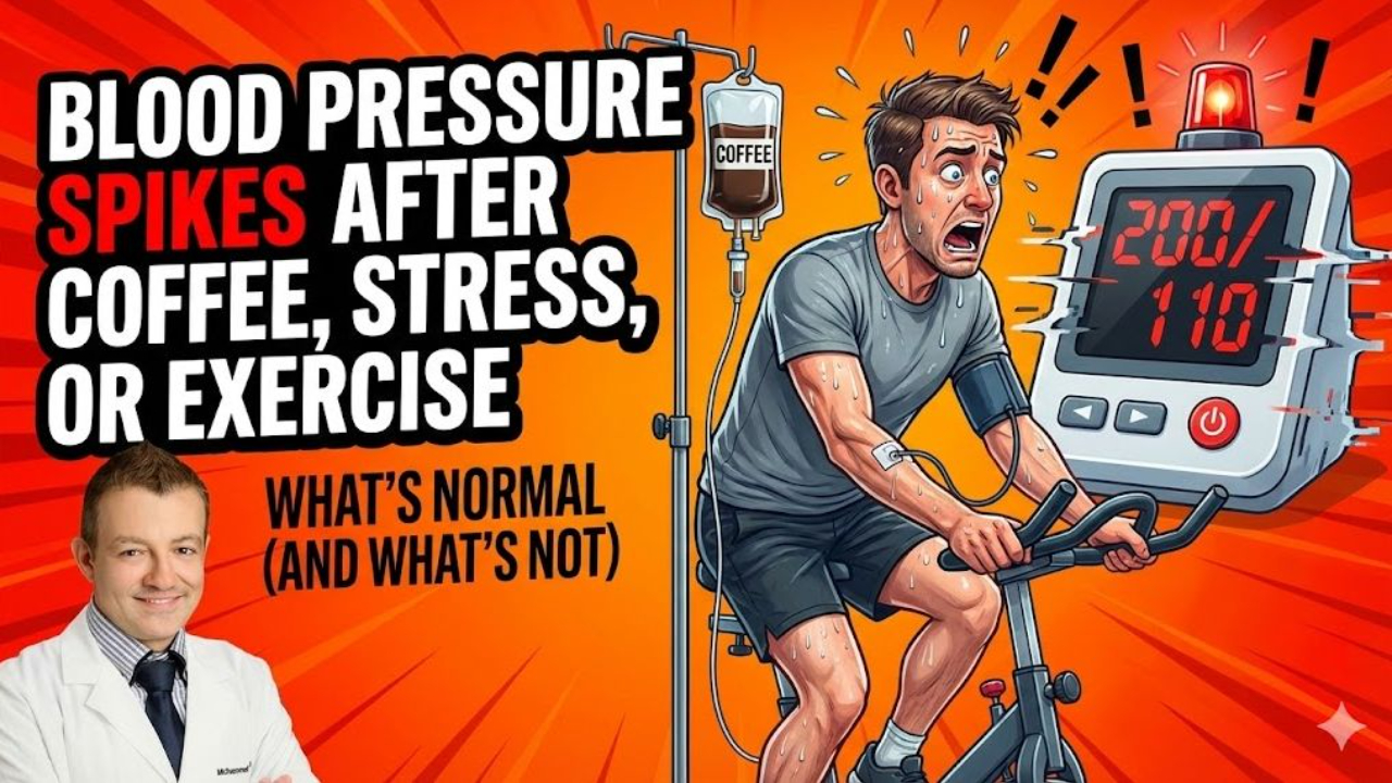 Blood Pressure Spikes After Coffee, Stress, Exercise: What’s Normal?