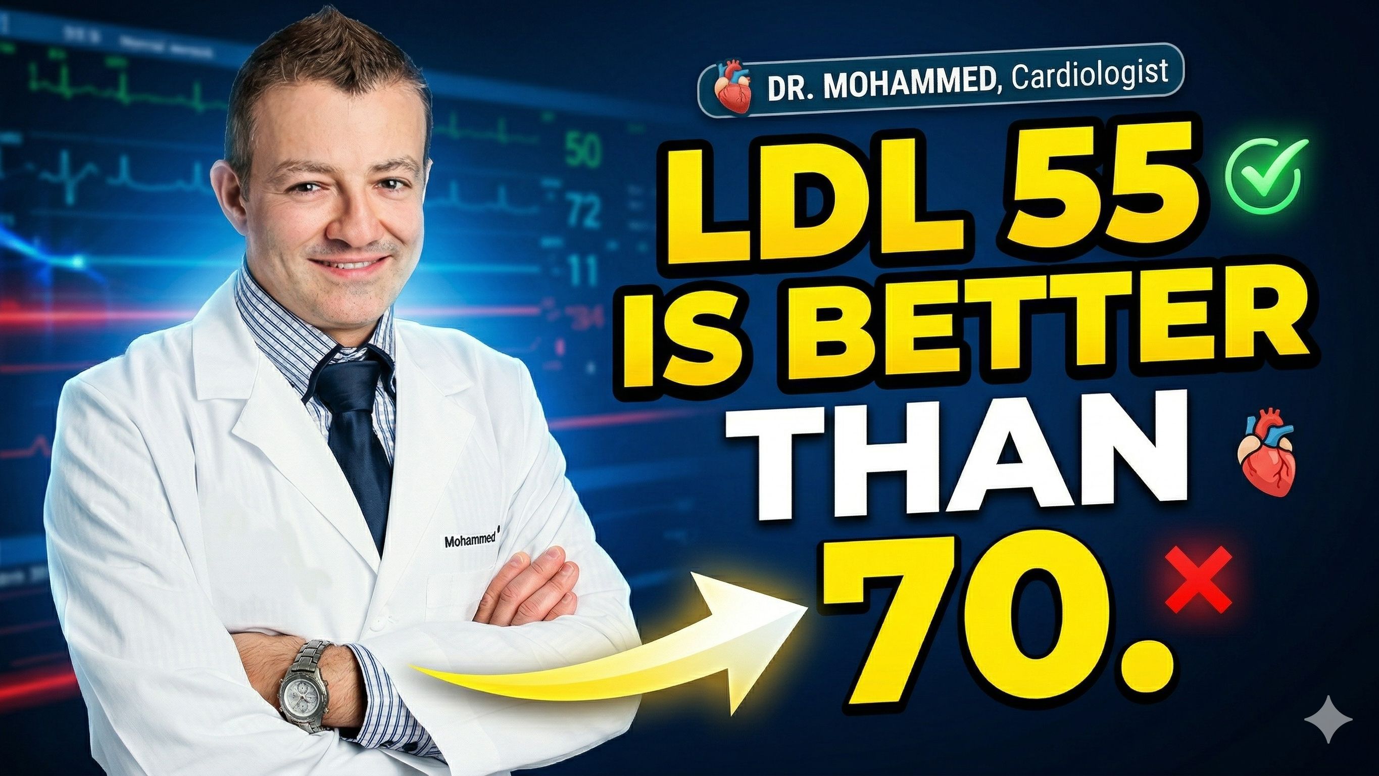 LDL Below 55 vs 70: What Heart Disease Patients Need to Know