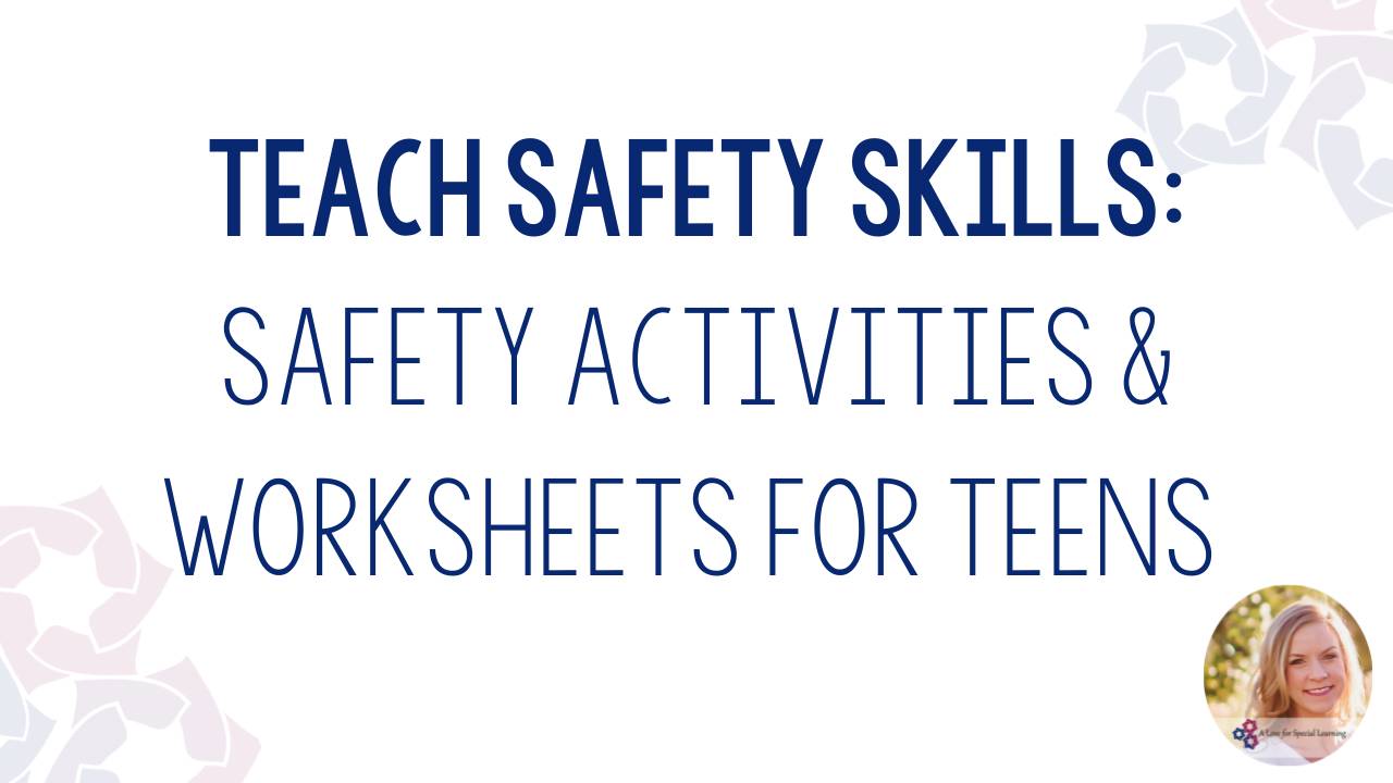 Safety Skills Worksheets: The Comprehensive Weekly Workbook You Need