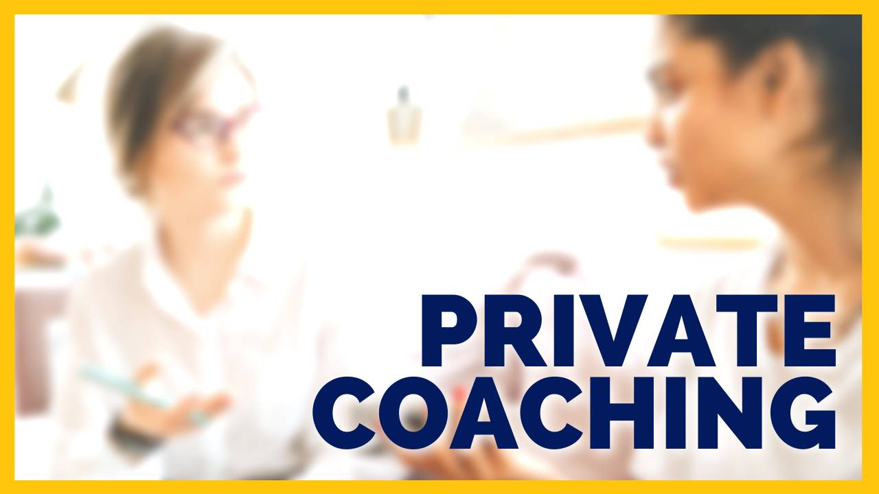 1-on-1 Private Coaching with Erika V