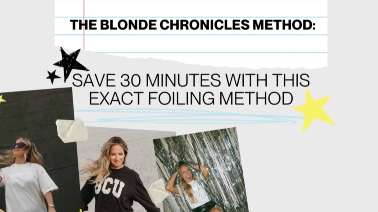 The Blonde Chronicles Foiling Method