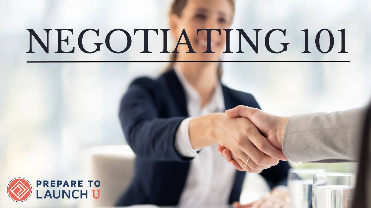 Negotiating 101
