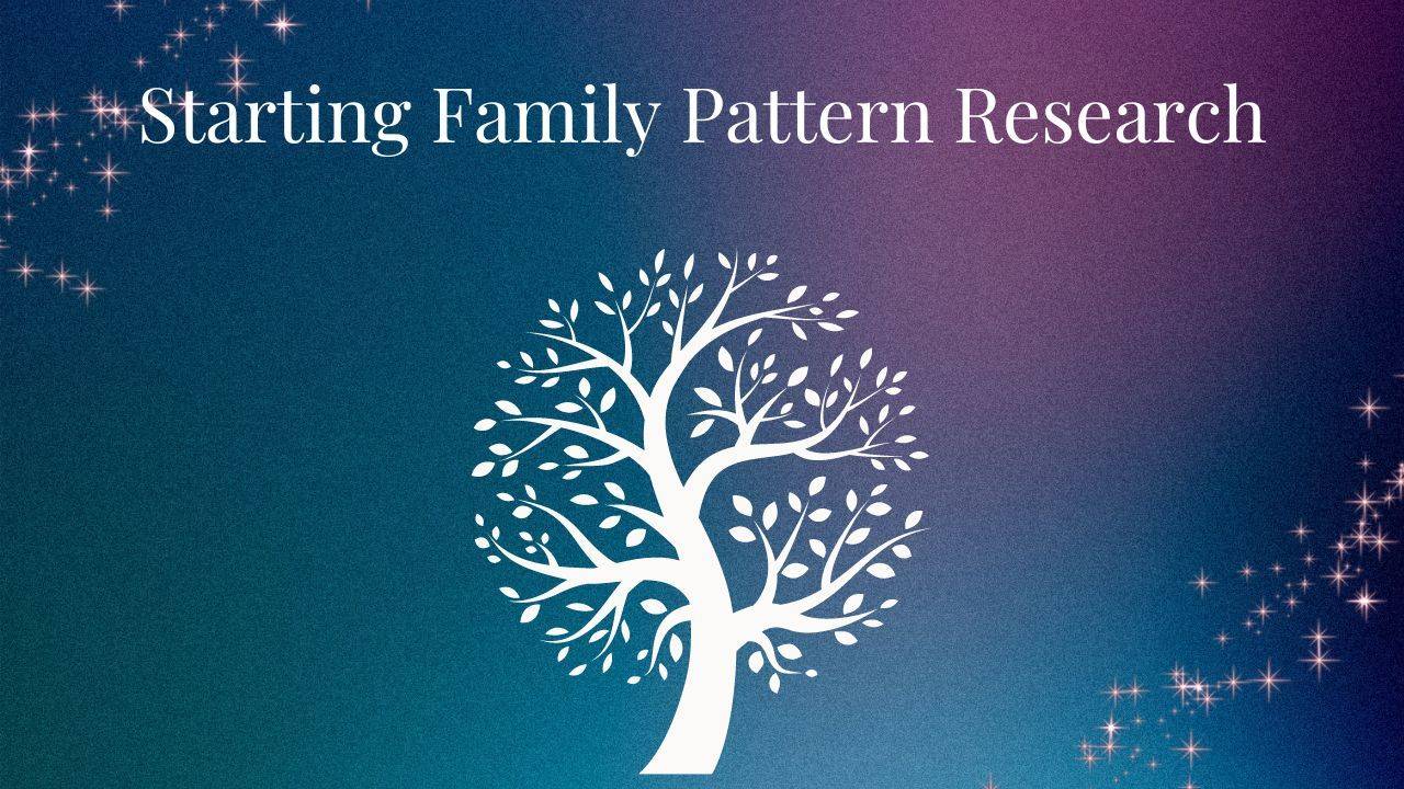 Starting Family Pattern Research