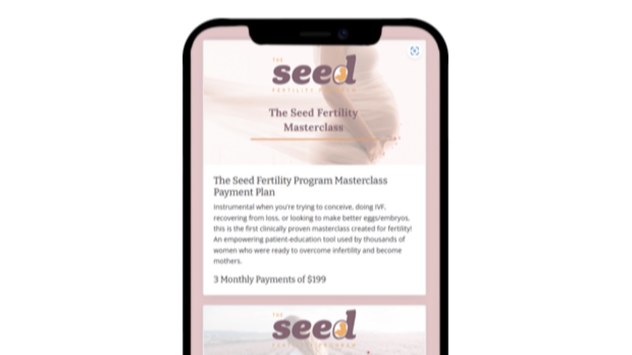 The Seed Fertility Program Webinar