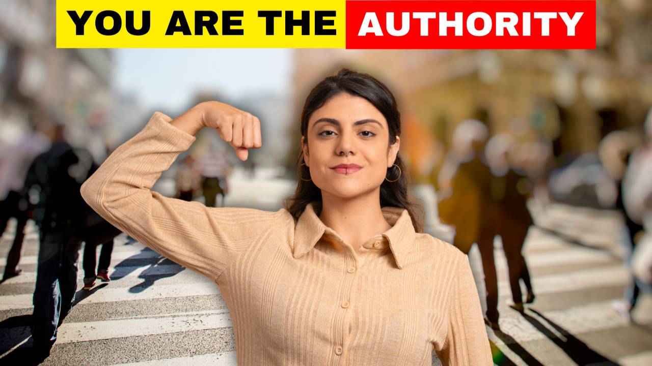 You Are The Authority Of Your Life