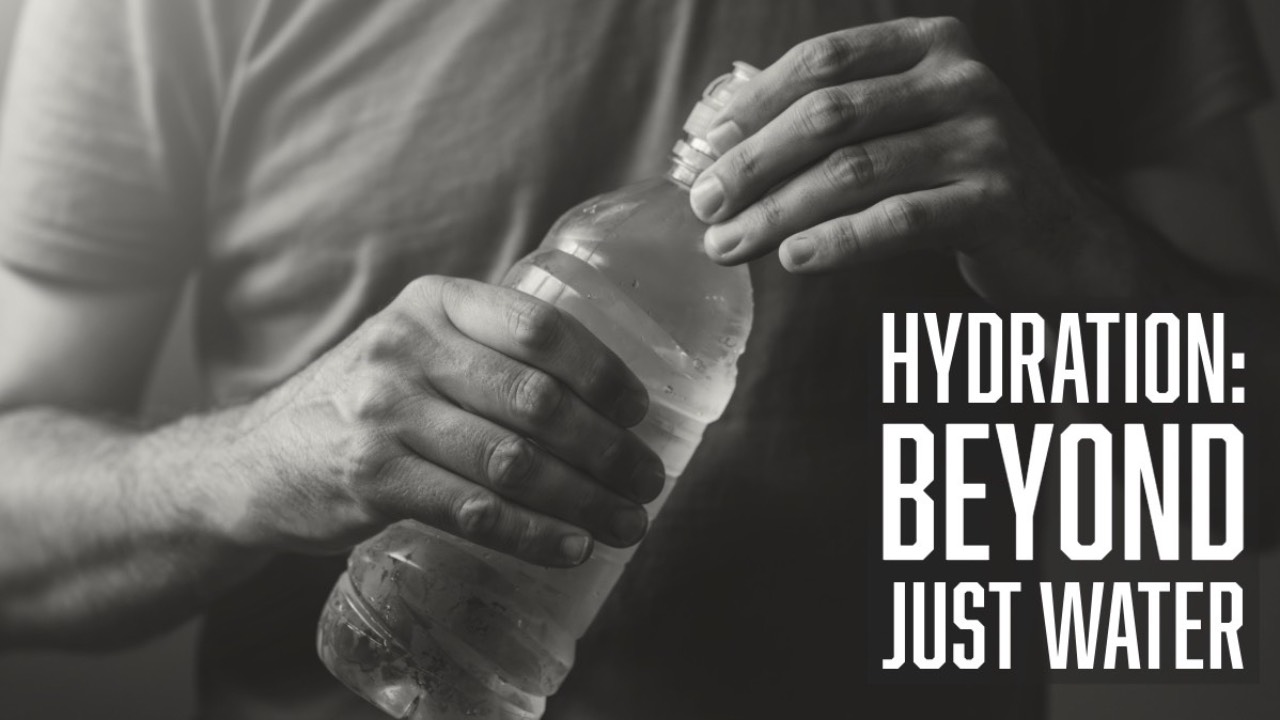 The Role of Hydration in Recovery: Beyond Just Water