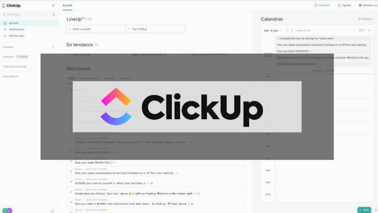Formation Gestionnaire de tâches avec ClickUp