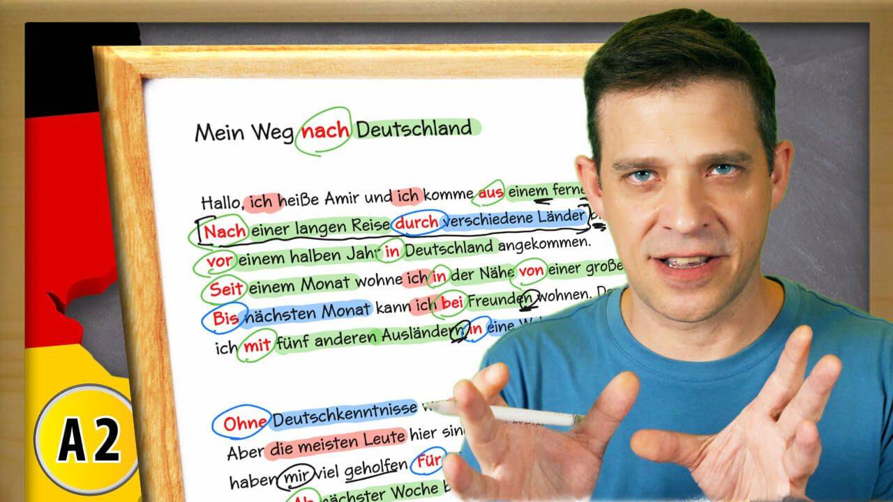 German A2 Level Prepositions