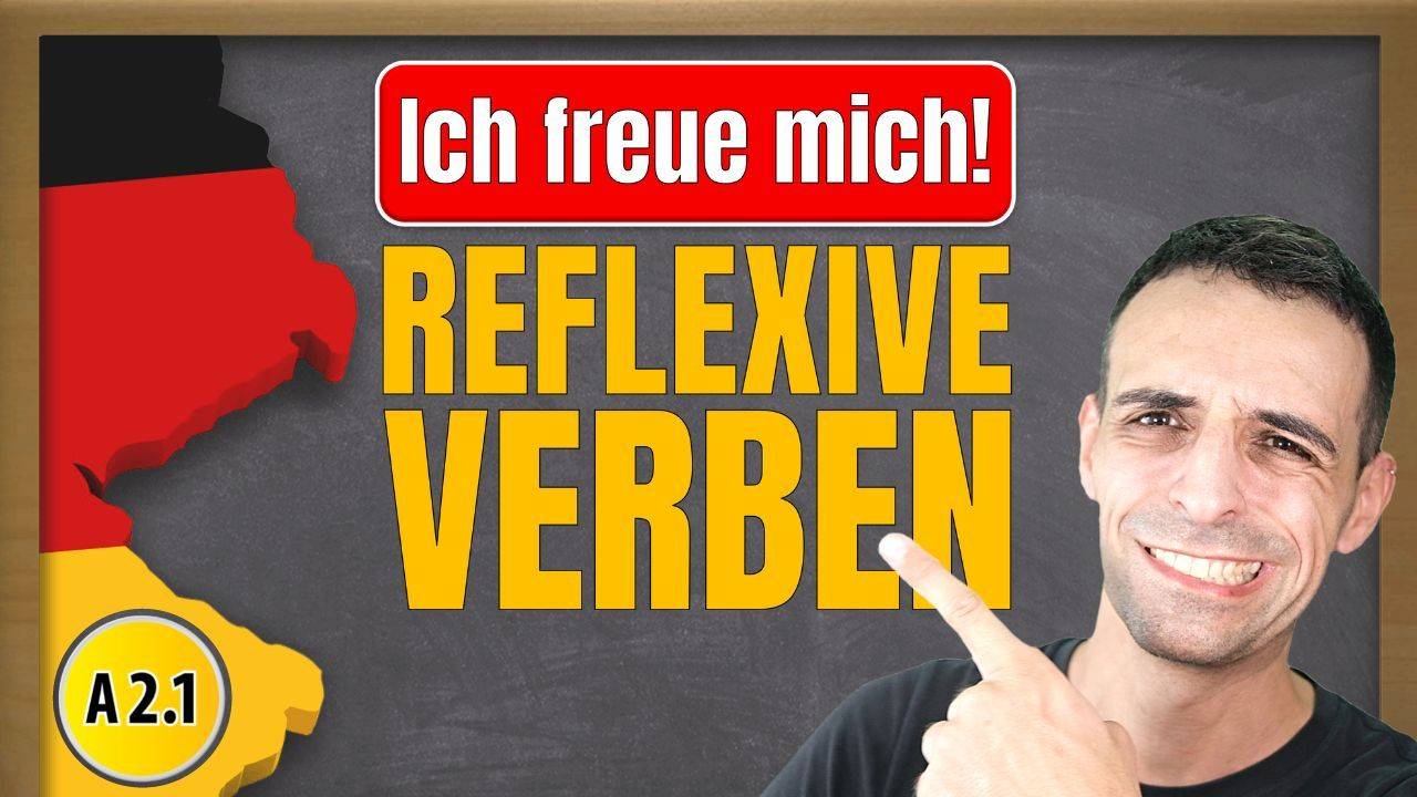 German reflexive verbs with the reflexive pronoun in accusative case