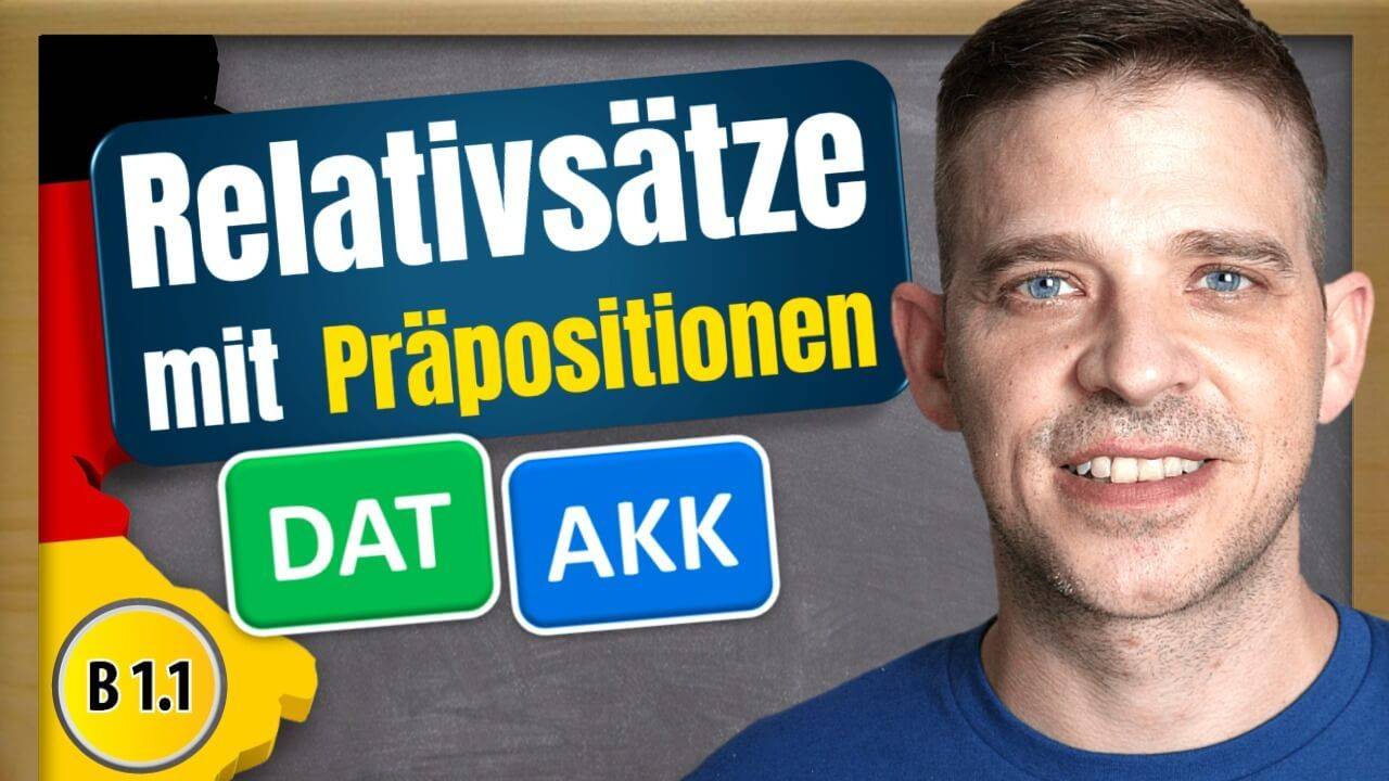 Relativsätze mit Präpositionen