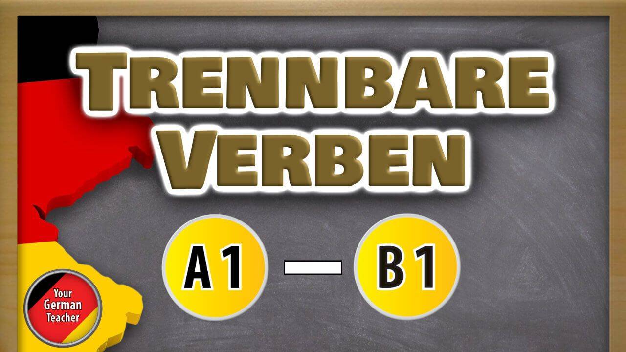 Top 50 German Separable Verbs