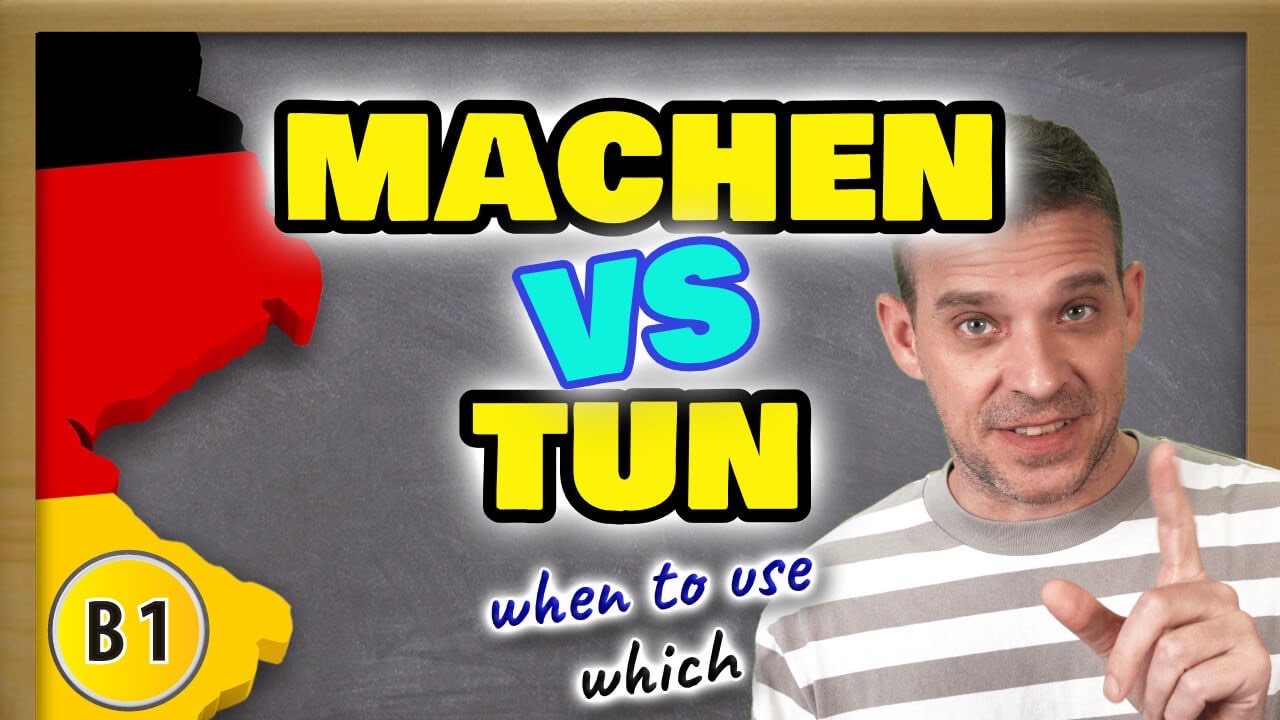 machen oder tun? Was ist der Unterschied?